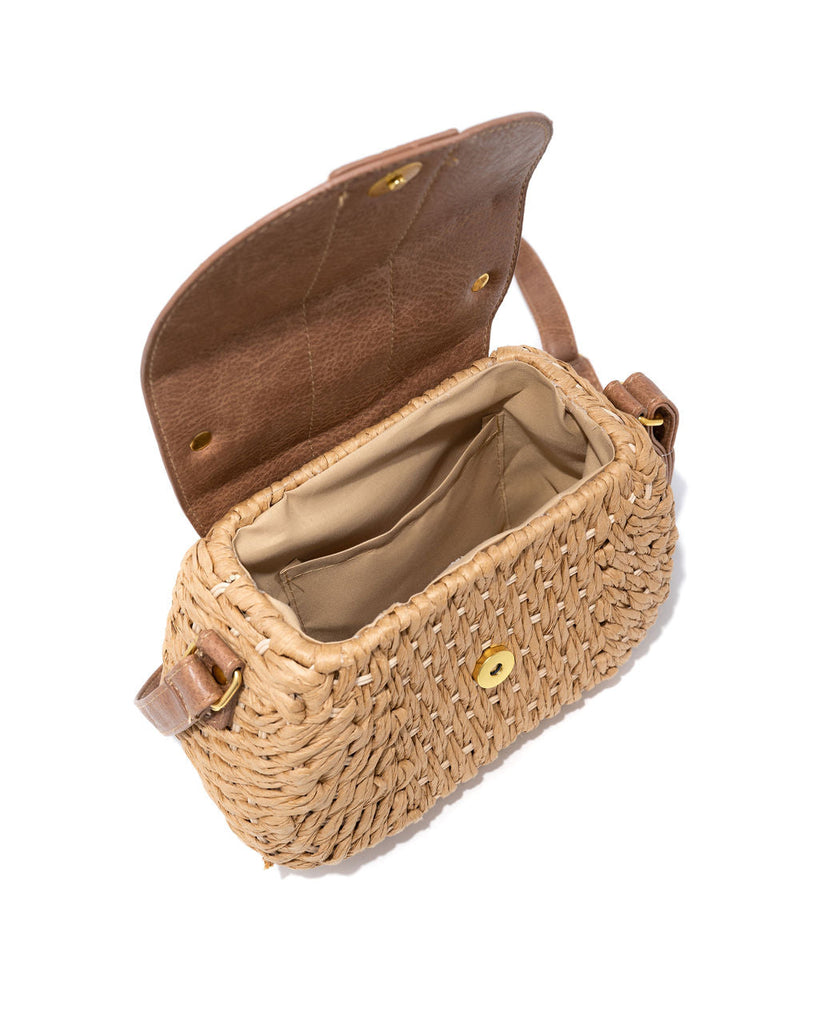 Hillock Rattan Tassel Crossbody Bag - Tan – InsStreet