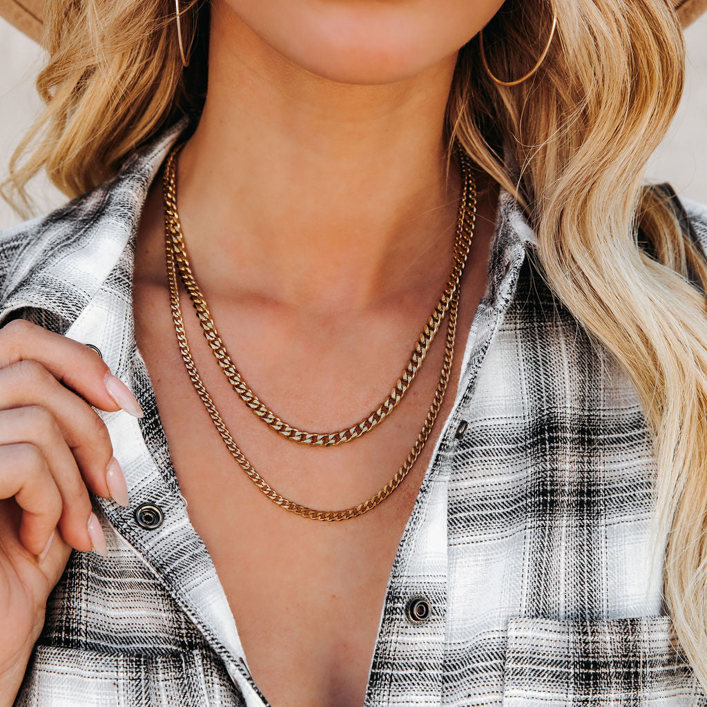 Bracha - Layered Gigi Chain Necklace – InsStreet