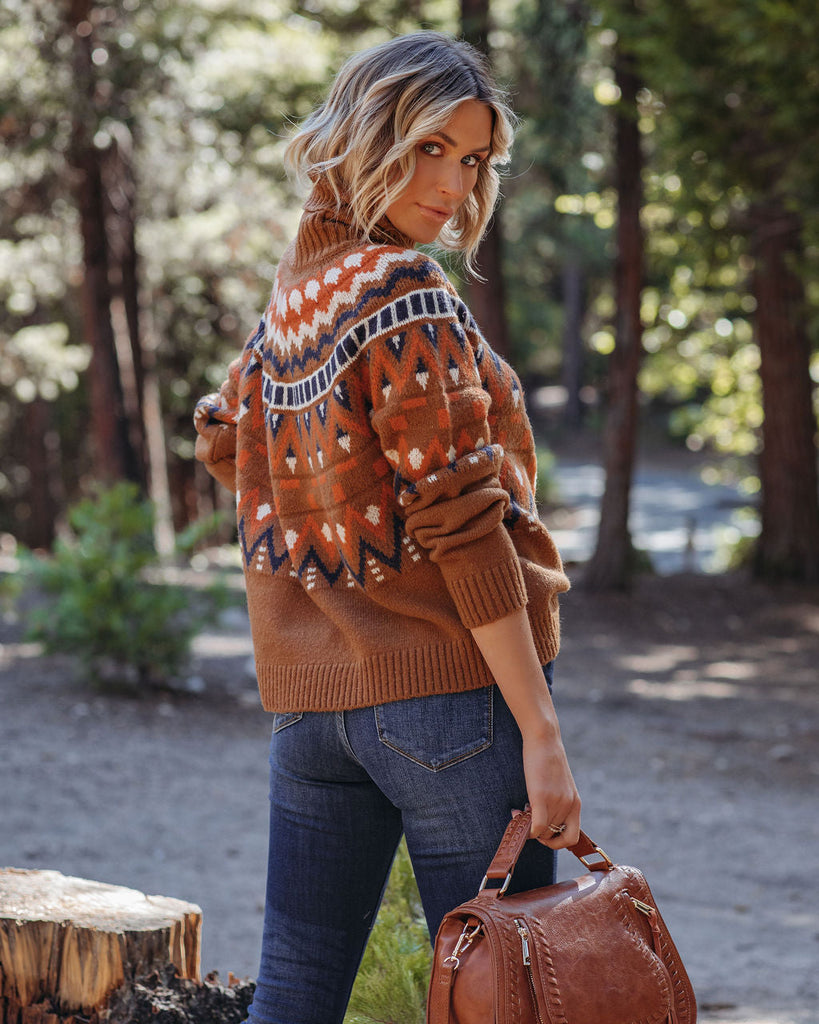 Creative Boost Turtleneck Knit Sweater - FINAL SALE – InsStreet